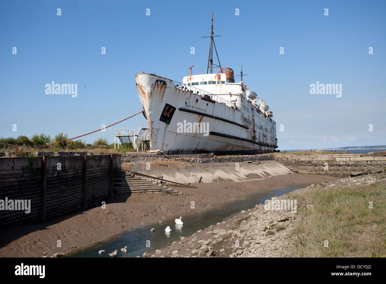 The Duke of Lancaster is a railway steamer passenger ship that is ...