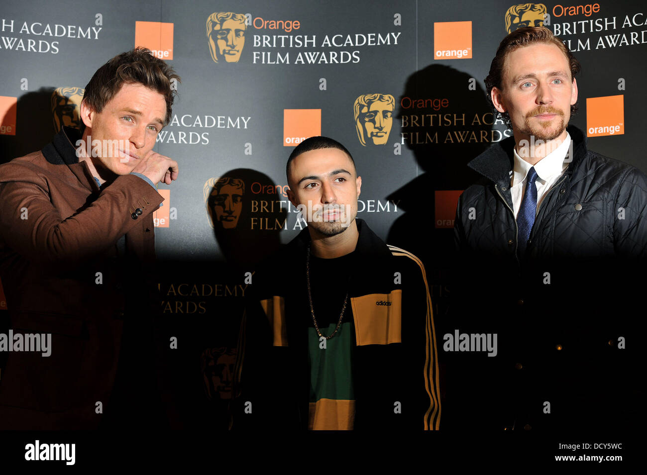 Eddie Redmayne, Adam Deacon, Tom Hiddleston Orange Wednesdays Rising ...
