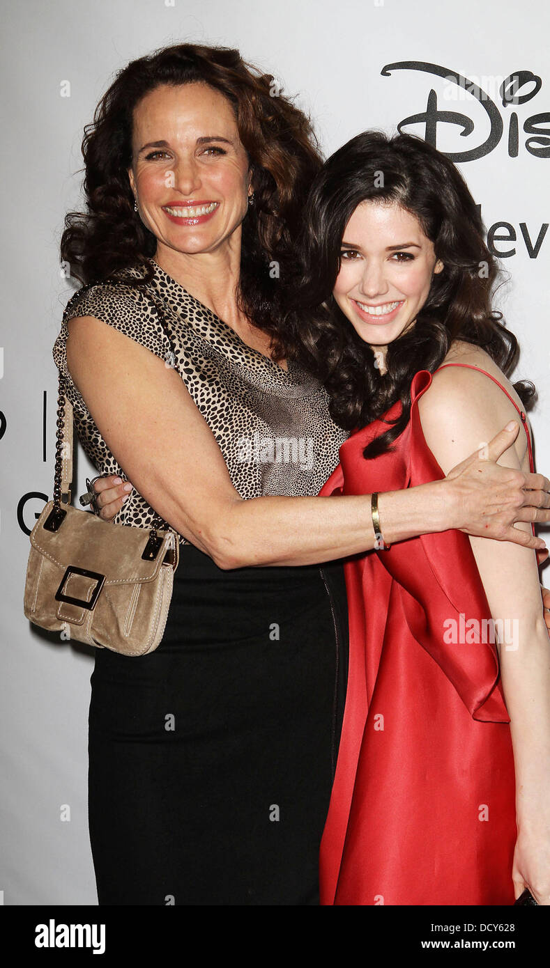 Andie MacDowell, Erica Dasher Disney ABC Television Group Hosts "TCA ...