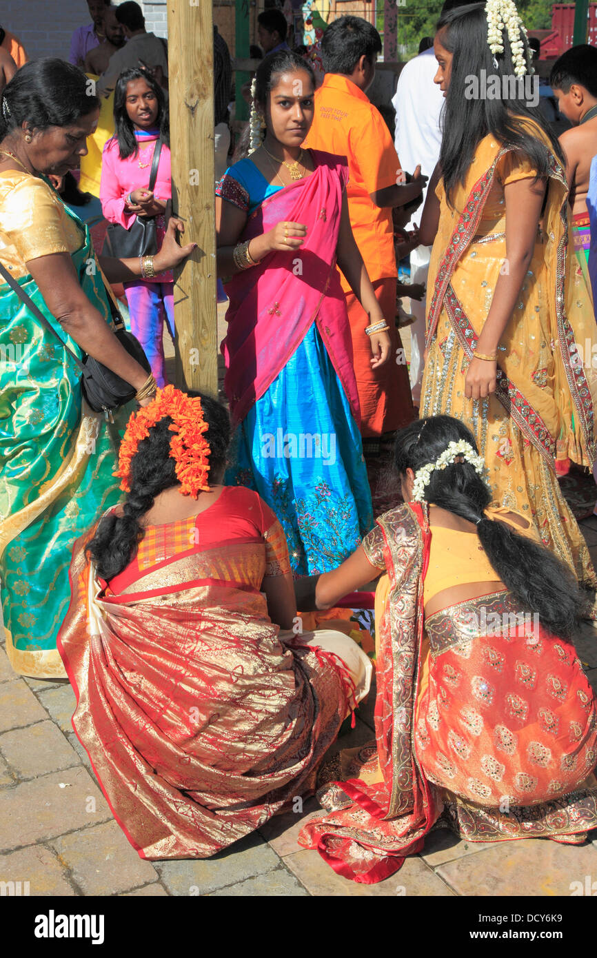 Thaipusam hindu festival, tamil people, Montreal, Canada Stock Photo ...