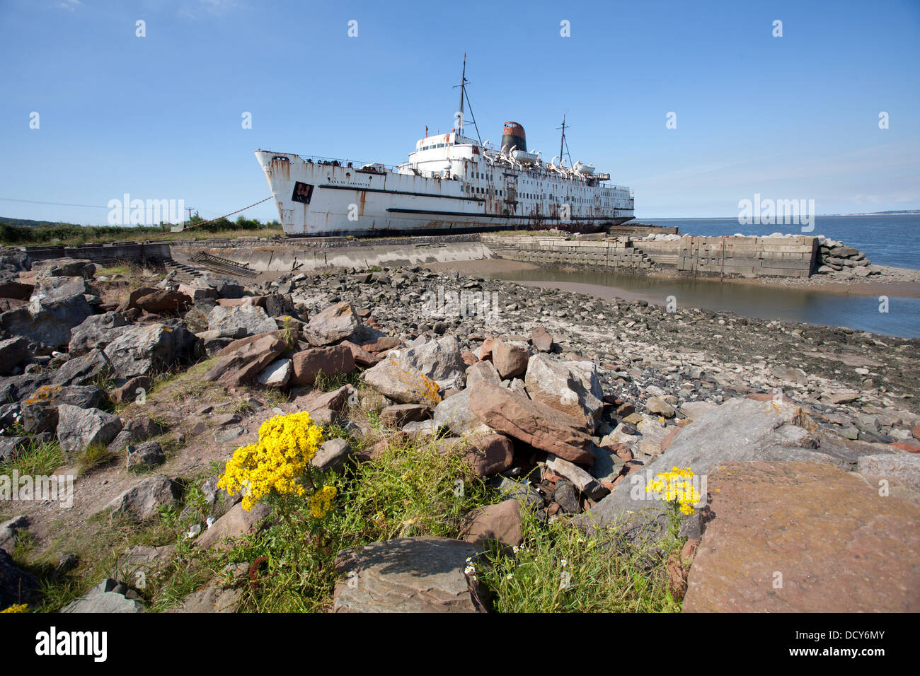 The Duke of Lancaster is a railway steamer passenger ship that is ...
