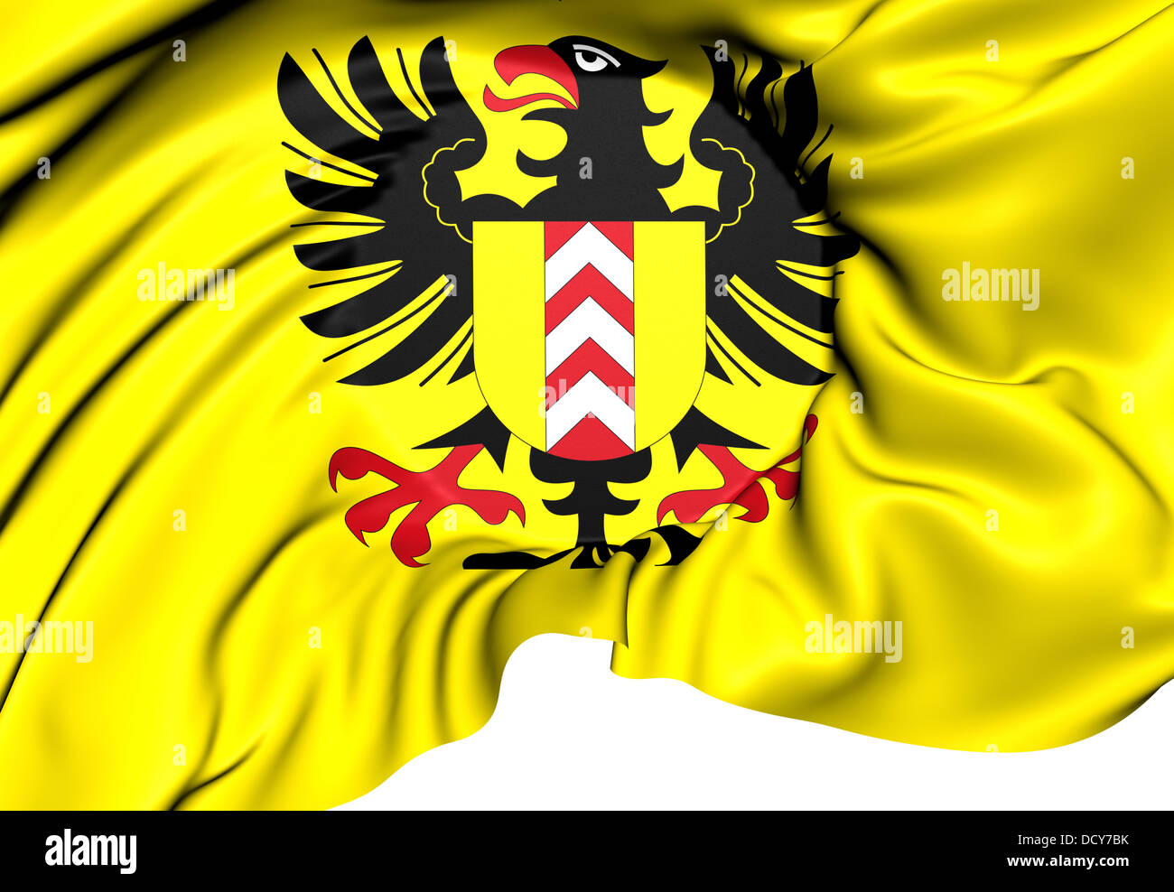 Flag of Neuchatel. Close Up Stock Photo - Alamy