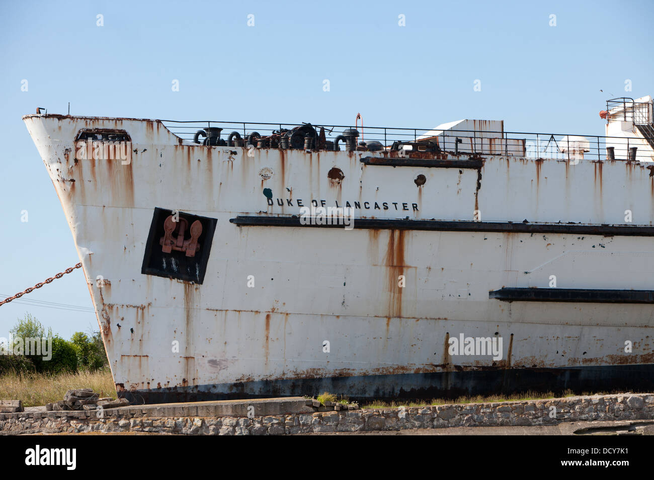 The Duke of Lancaster is a railway steamer passenger ship that is ...