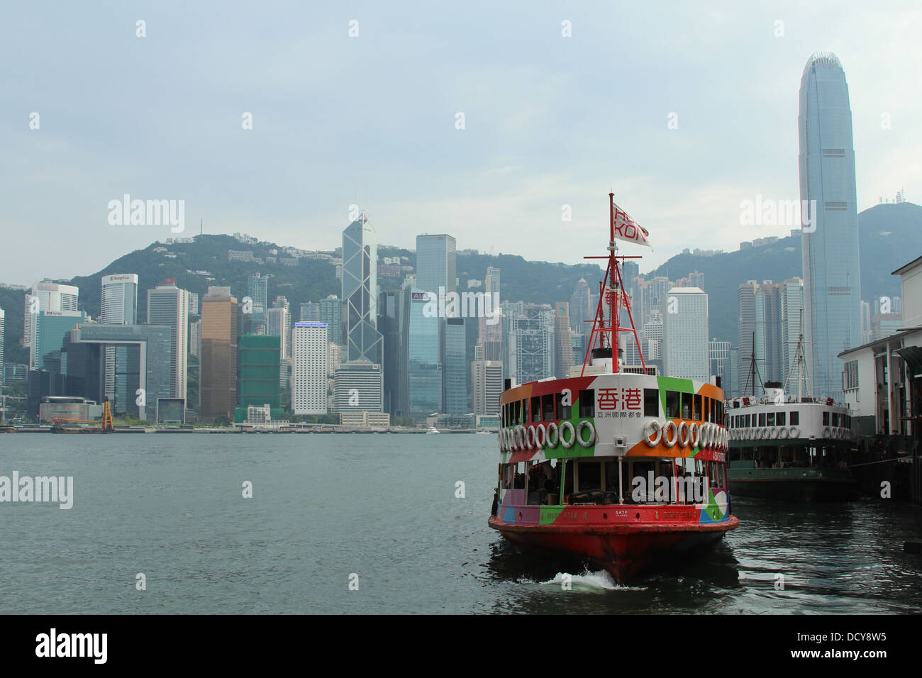 views around Hong Kong harbour Stock Photo - Alamy