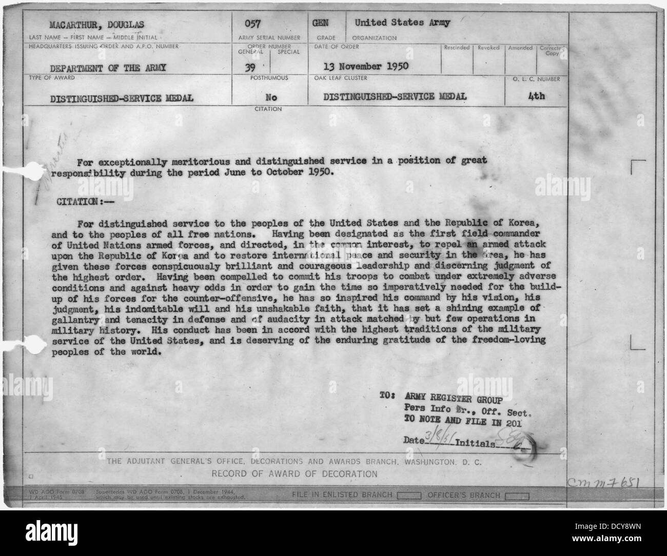 Distinguished medal Black and White Stock Photos & Images - Alamy