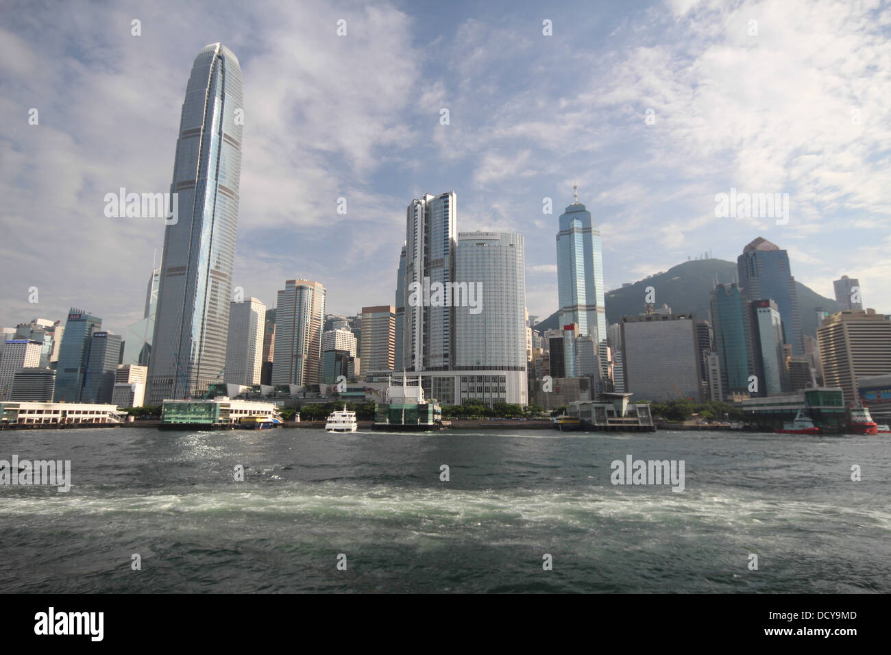 views around Hong Kong harbour Stock Photo - Alamy