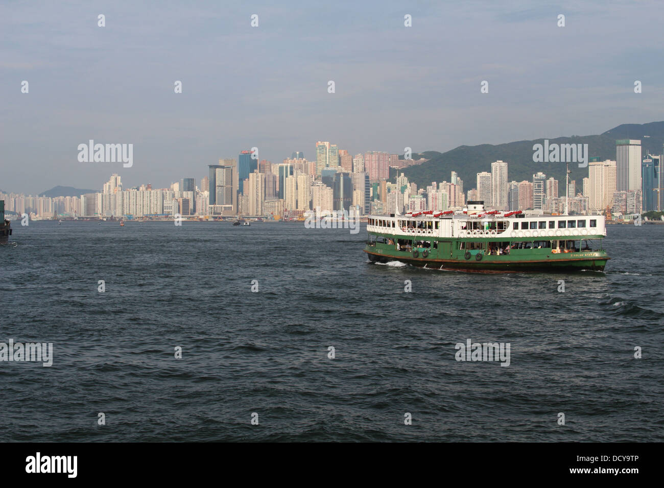 views around Hong Kong harbour Stock Photo - Alamy