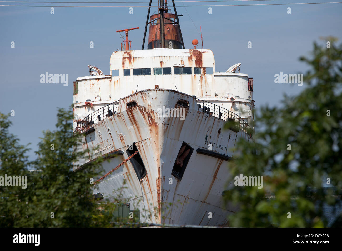 The Duke of Lancaster is a railway steamer passenger ship that is ...