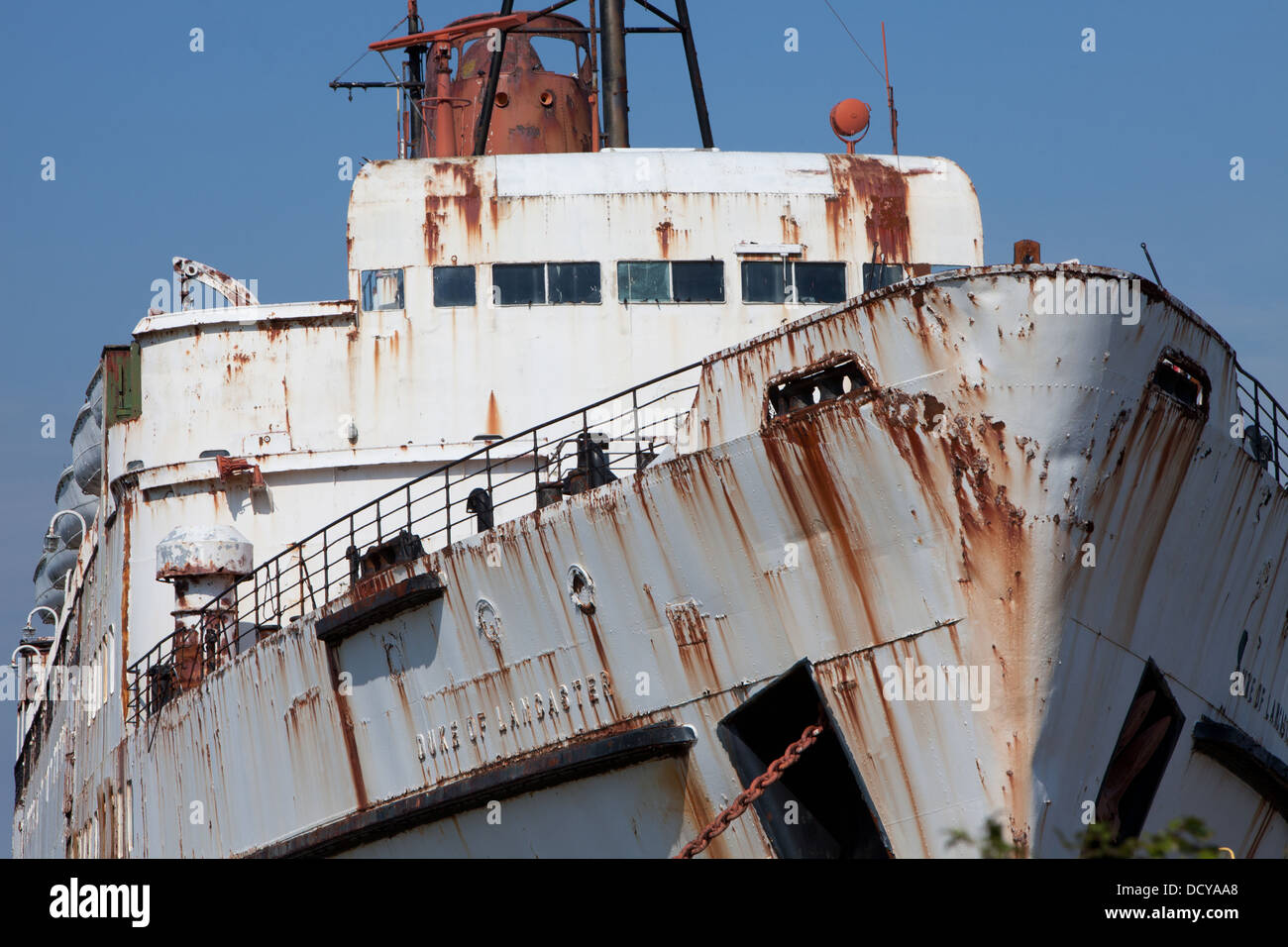 The Duke of Lancaster is a railway steamer passenger ship that is ...