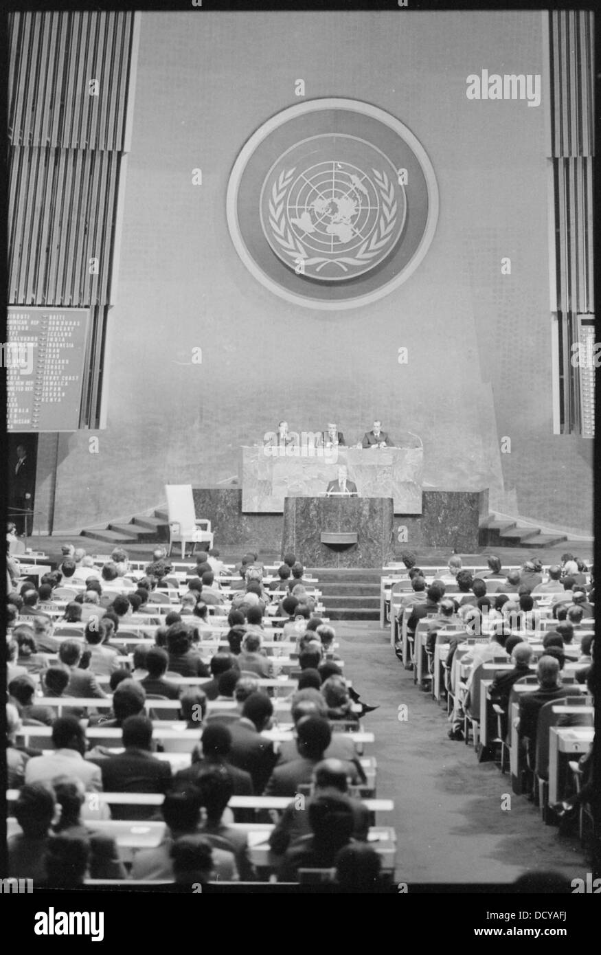 Former U.S. President Jimmy Carter addresses the United Nations ...
