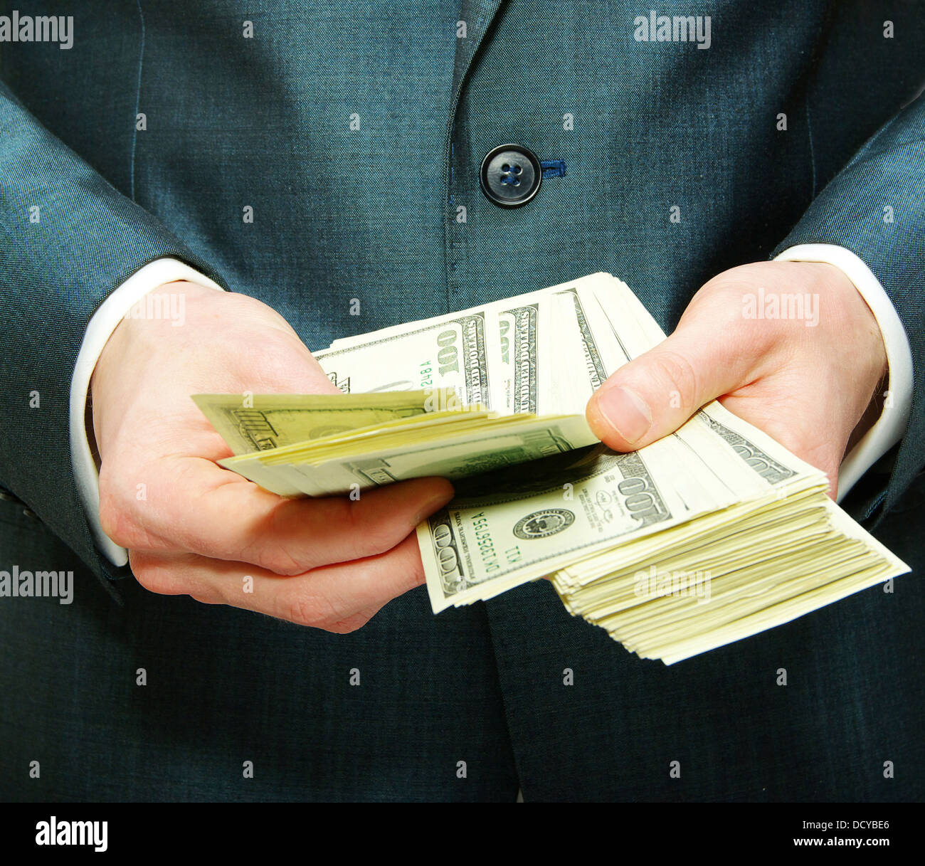 money in hands Stock Photo - Alamy