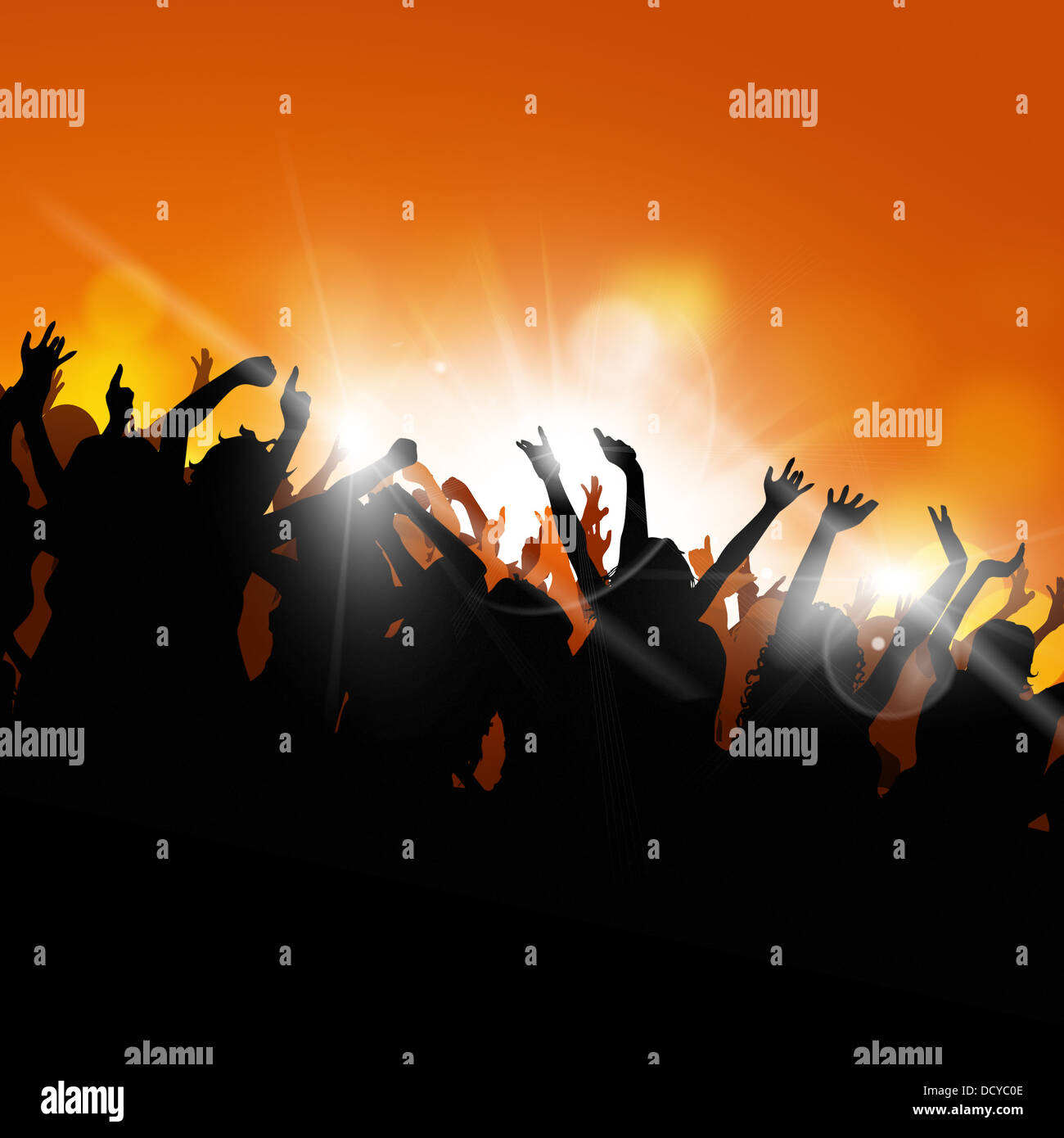 Dancing people party abstract hi-res stock photography and images - Alamy