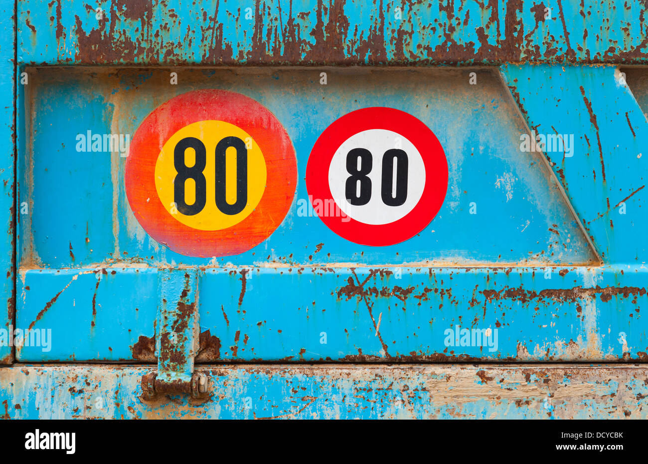 Old traffic signs hi-res stock photography and images - Alamy
