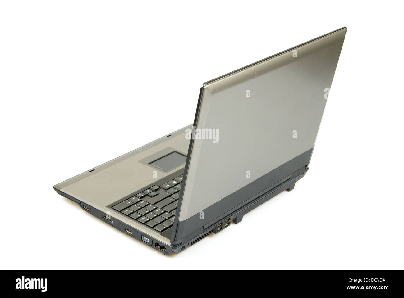 Laptop global communication design Cut Out Stock Images & Pictures - Alamy