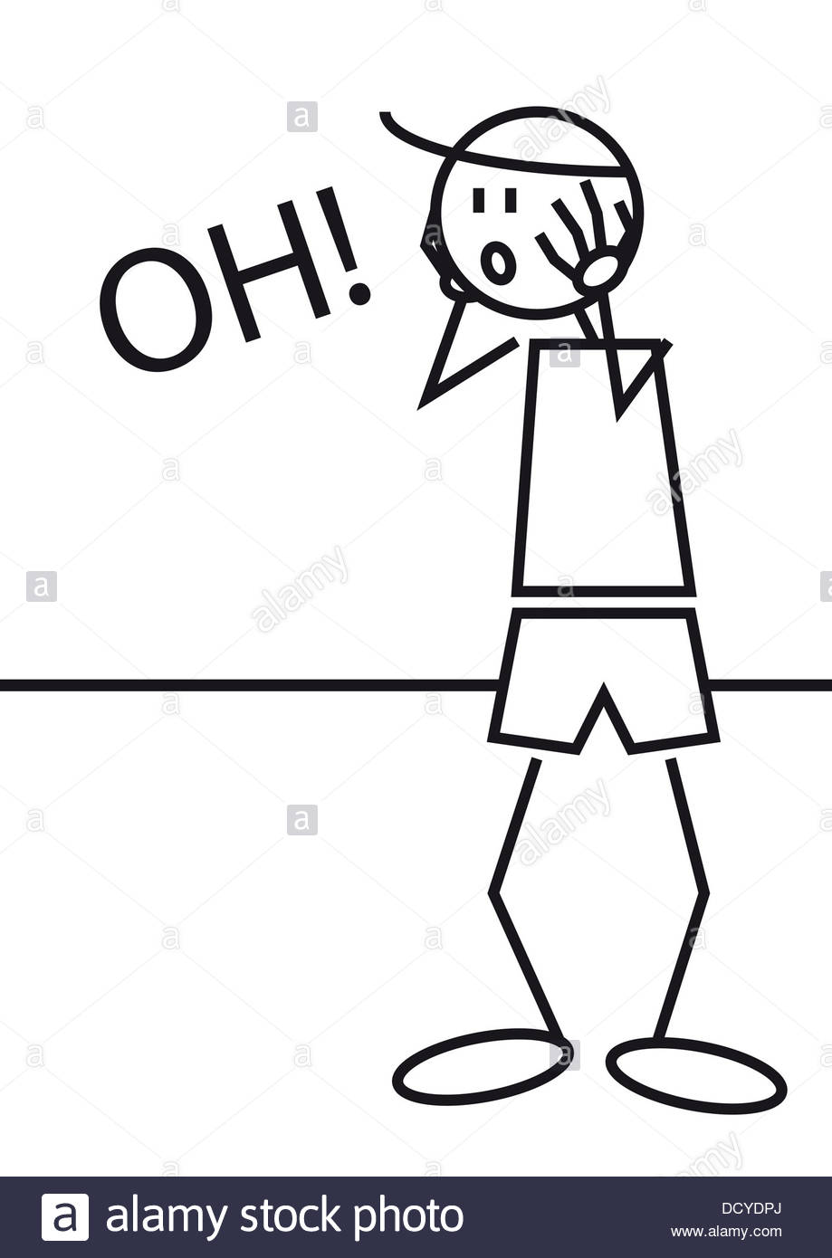 Stick Figure Expression High Resolution Stock Photography and Images ...