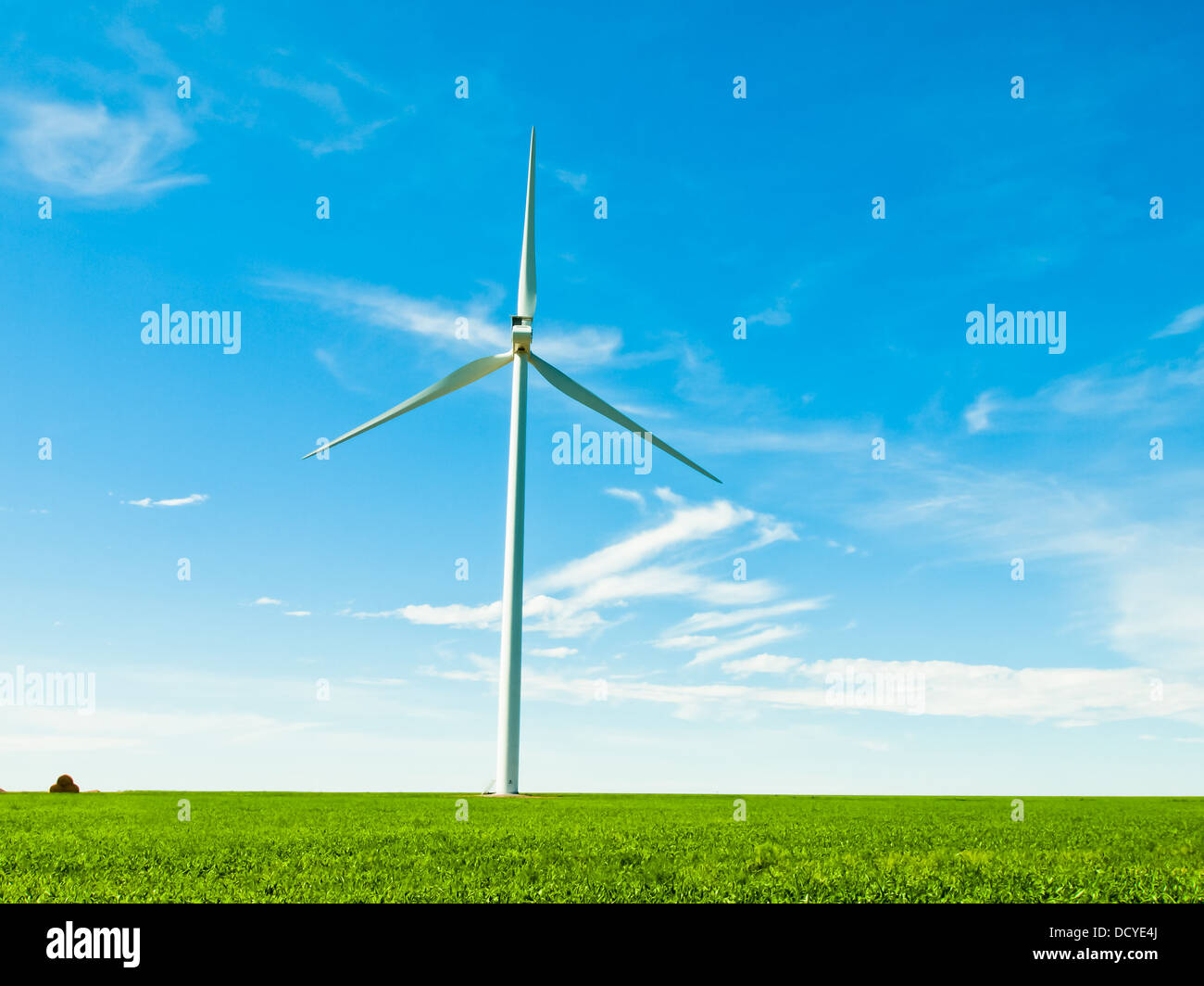 Wind turbines farm in Eastern Colorado Stock Photo - Alamy