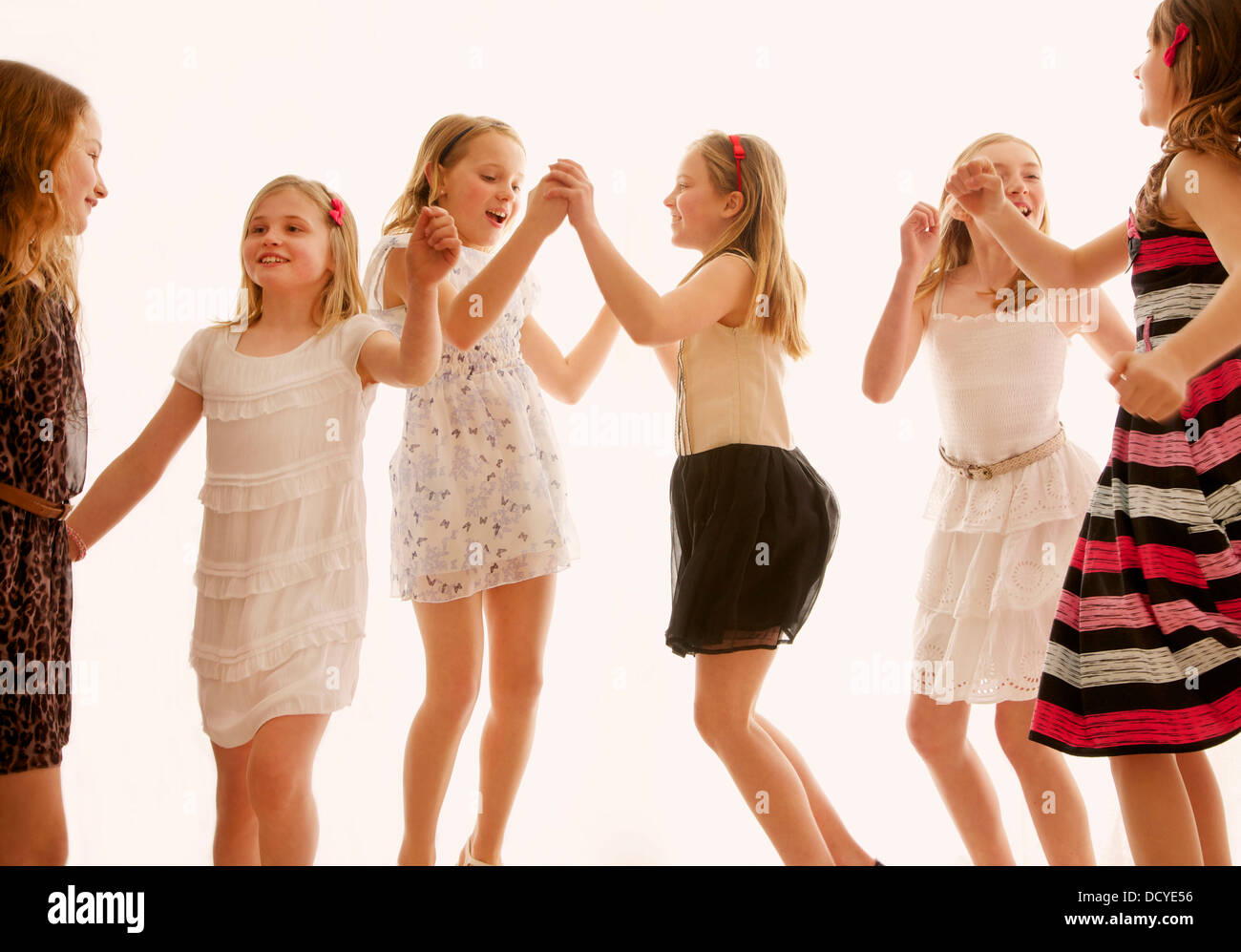 Child dancing singing tween hi-res stock photography and images - Alamy