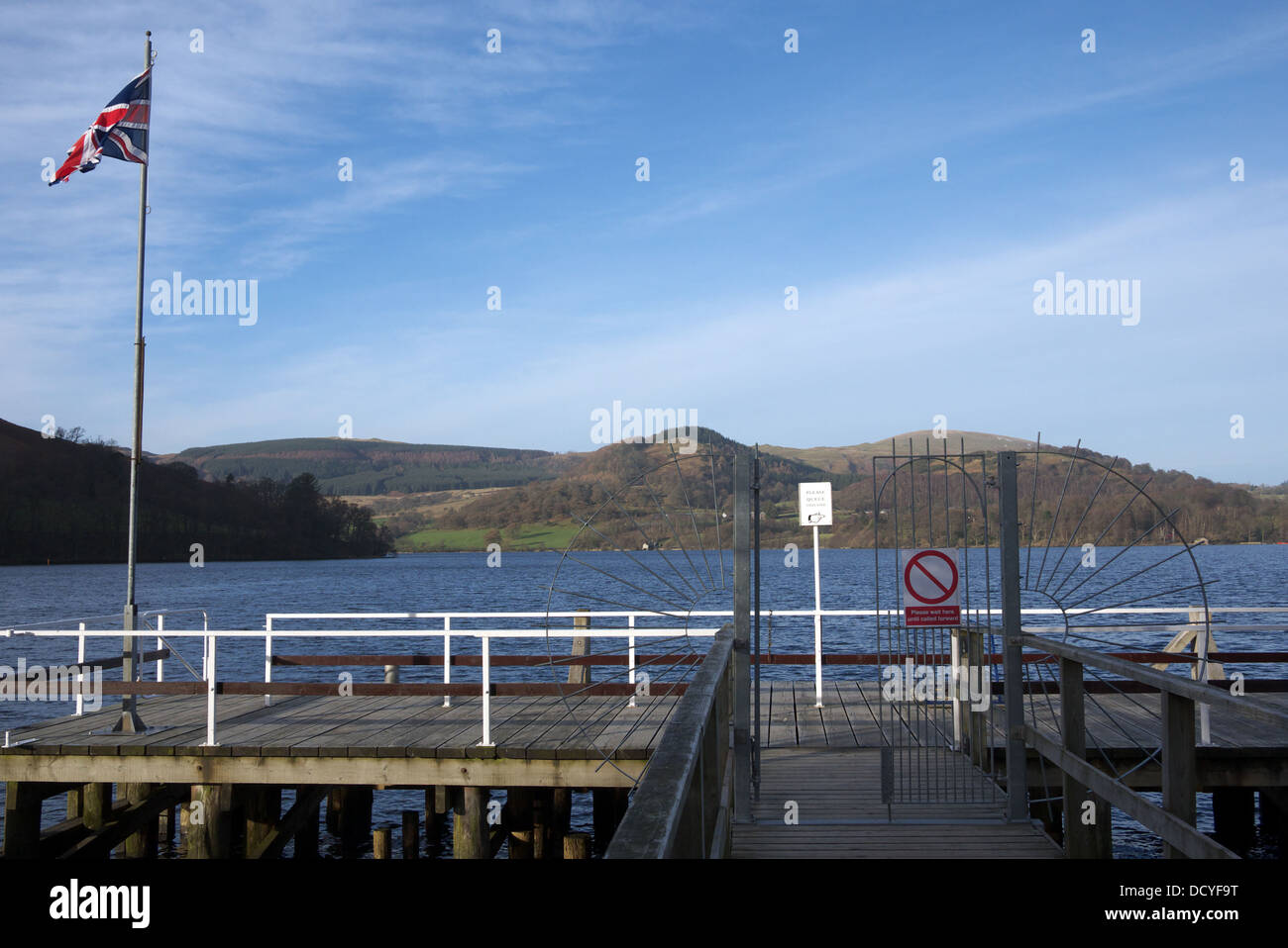 Howtown jetty, Ullswater, Lake District, Cumbria, UK Stock Photo - Alamy