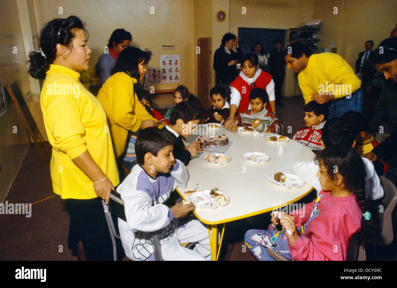 Children tea party hi-res stock photography and images - Alamy