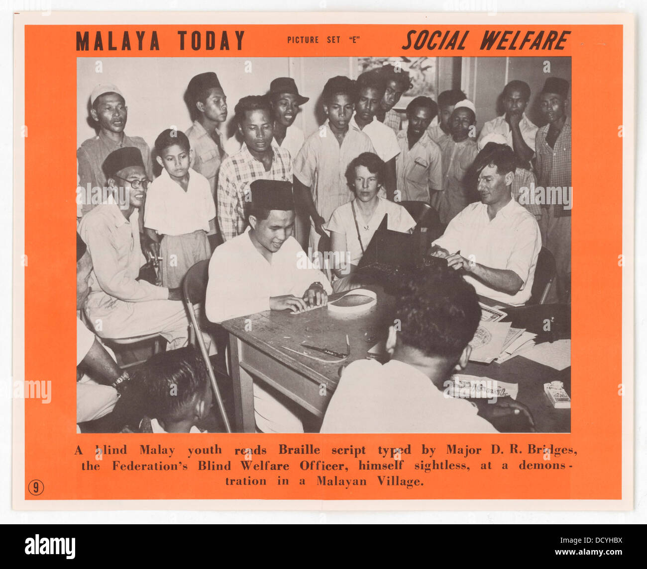 A promotional photo poster set titled 'Malaya Today' offers a glimpse ...