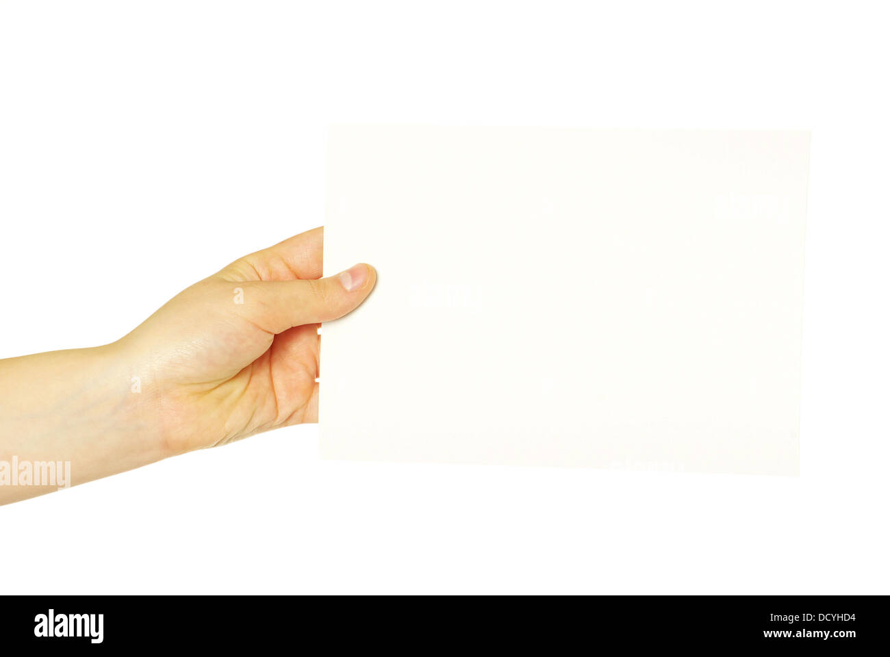 card in hand Stock Photo - Alamy