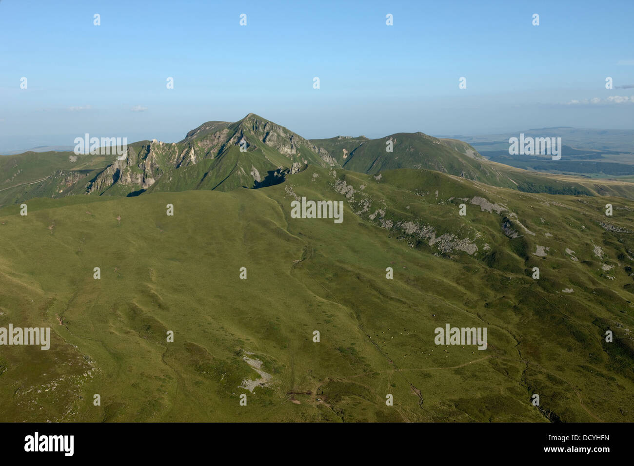 Massif Central Mountain Range