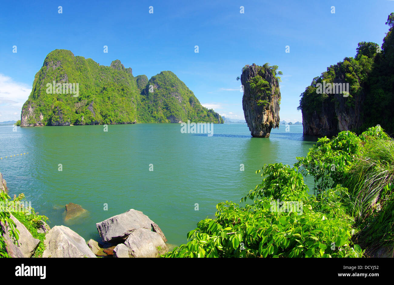 james bond island in thailand Stock Photo - Alamy