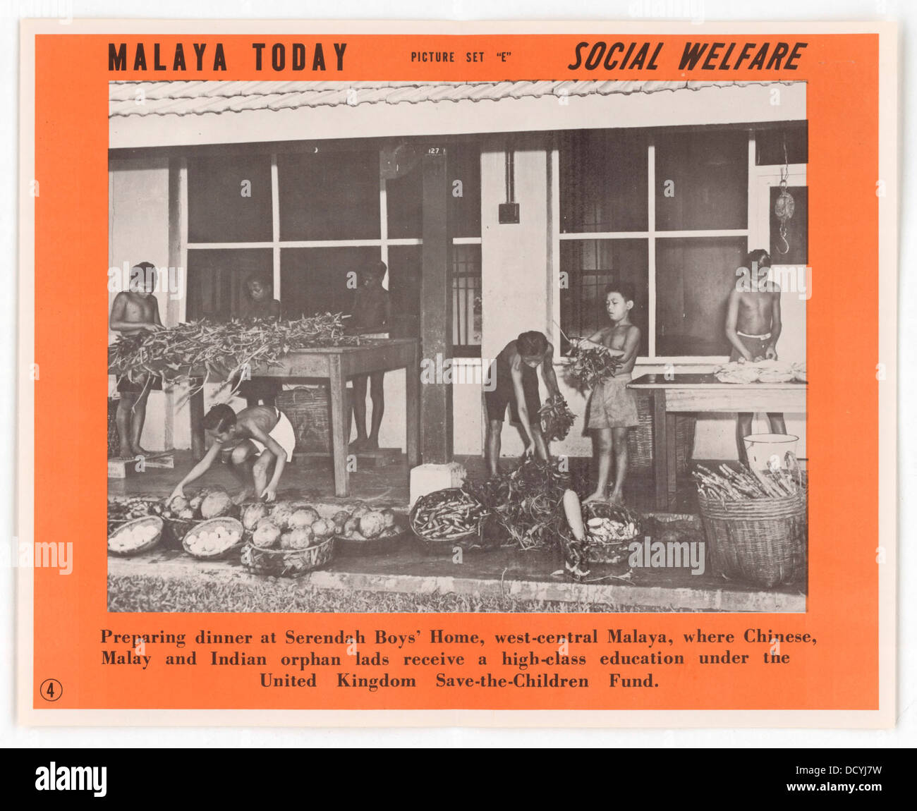 A photo poster set titled 'Malaya Today', featuring images capturing ...