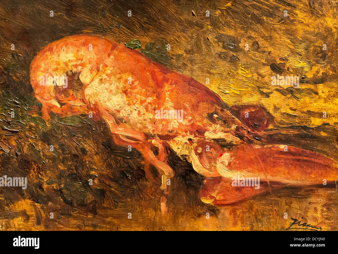 Still life with lobster - Félix Ziem - Petit Palais / Musée des Beaux ...