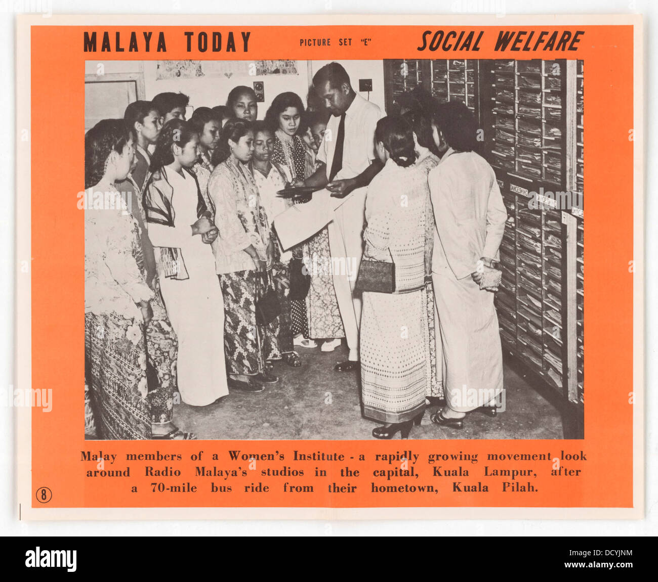 A photograph from the 'Malaya Today' series, part of the Photo Poster ...