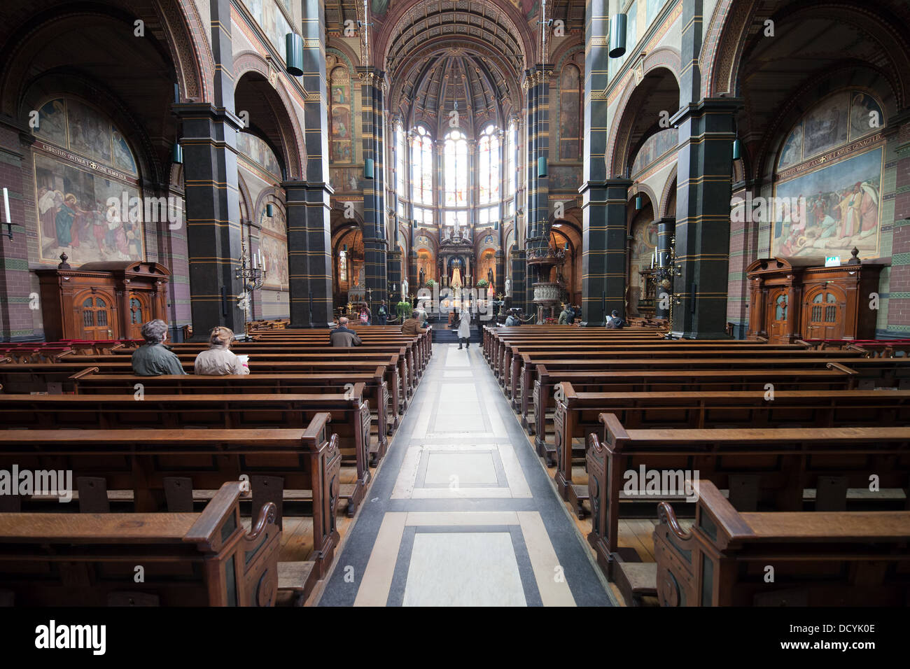 Basilica of st nicholas amsterdam interior hi-res stock photography and ...
