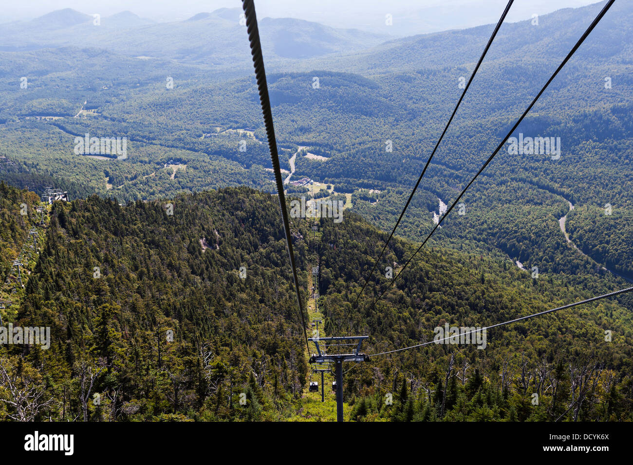 Whiteface mountain telecabin ,Adirondacks,telecabin gondola Stock Photo ...