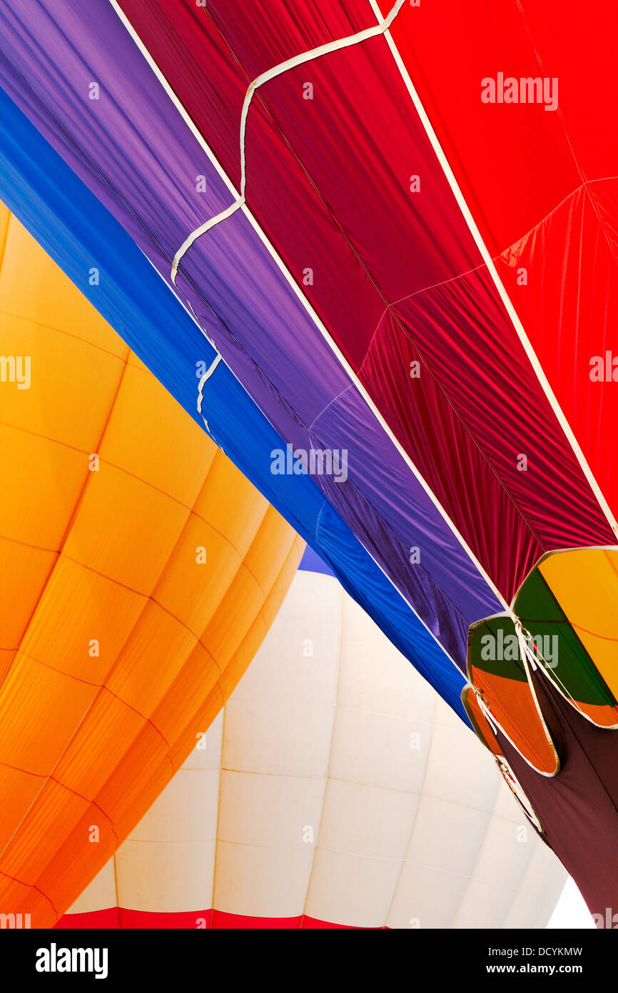 Multicoloured hot air balloon hi-res stock photography and images - Alamy