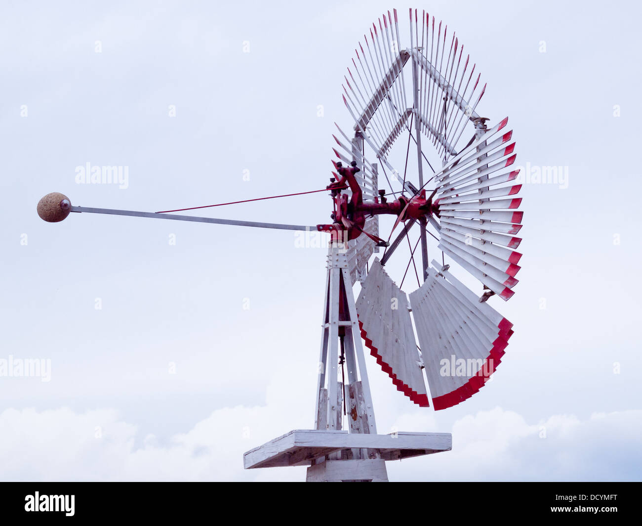An old windmill on the farm Stock Photo - Alamy