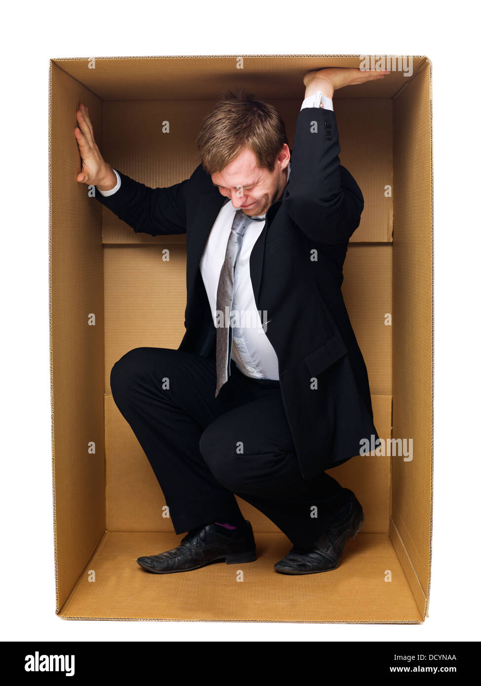 Trying to get out Stock Photo - Alamy