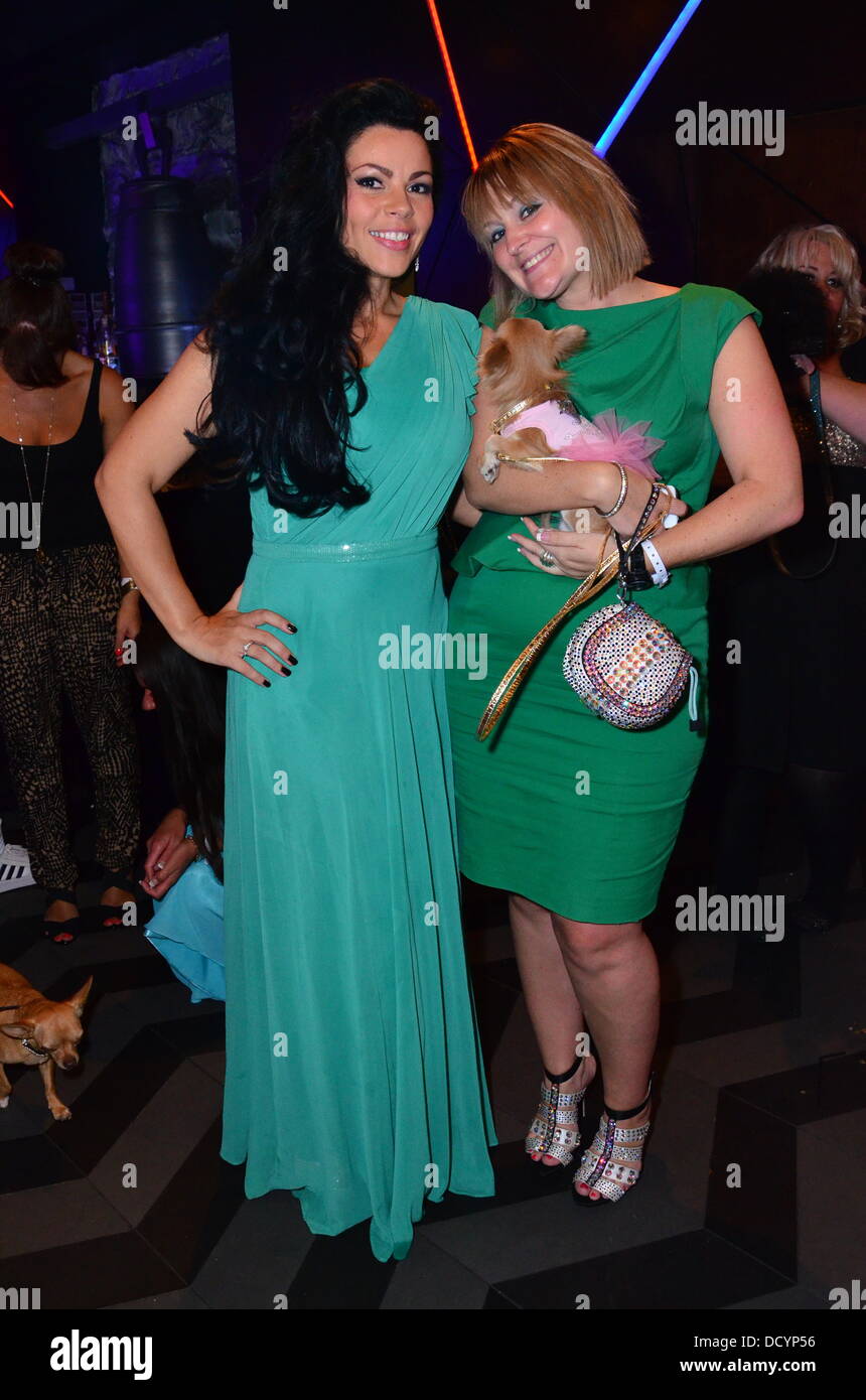 London, UK. 21st August 2013. Owner of the Diva Dogs UK and presenter ...