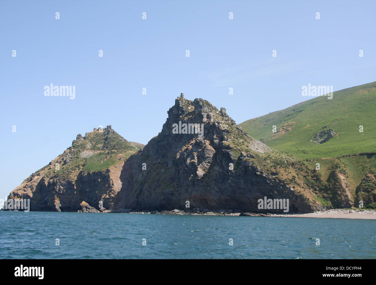 Valley of the rocks lynmouth High Resolution Stock Photography and ...