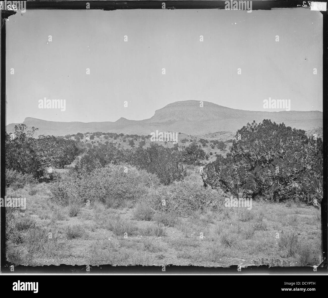A scenic view of Music Mountain from Truxton Springs, Arizona ...