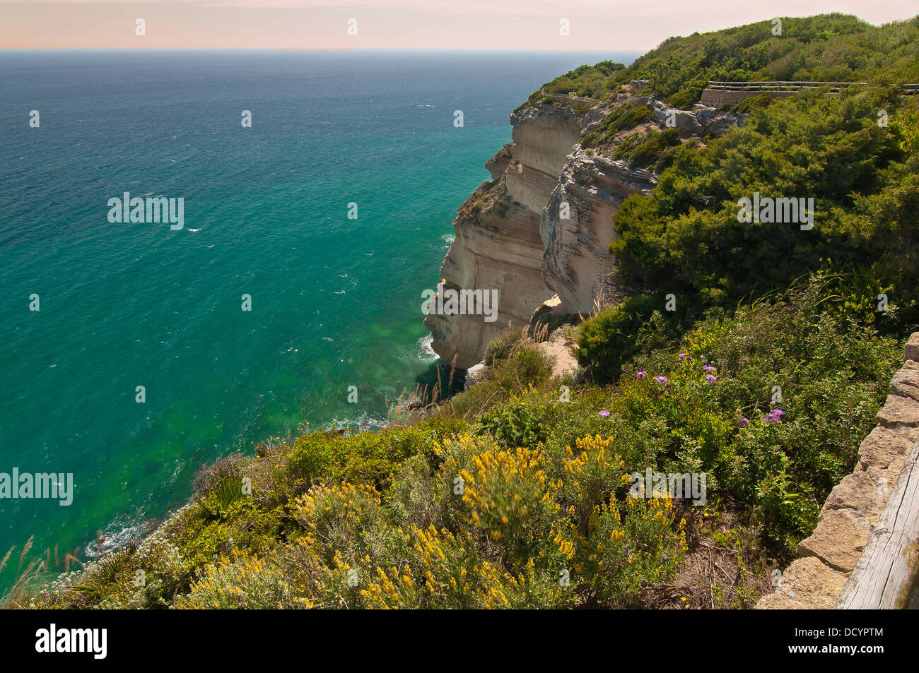 Cliffs, Natural Park La Breña and marshes of Barbate, Cadiz-province ...