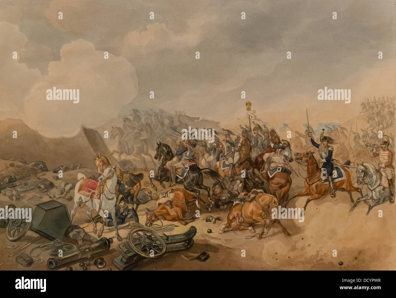 19th century - Storming of the Great Redoubt at the Battle of Borodino ...