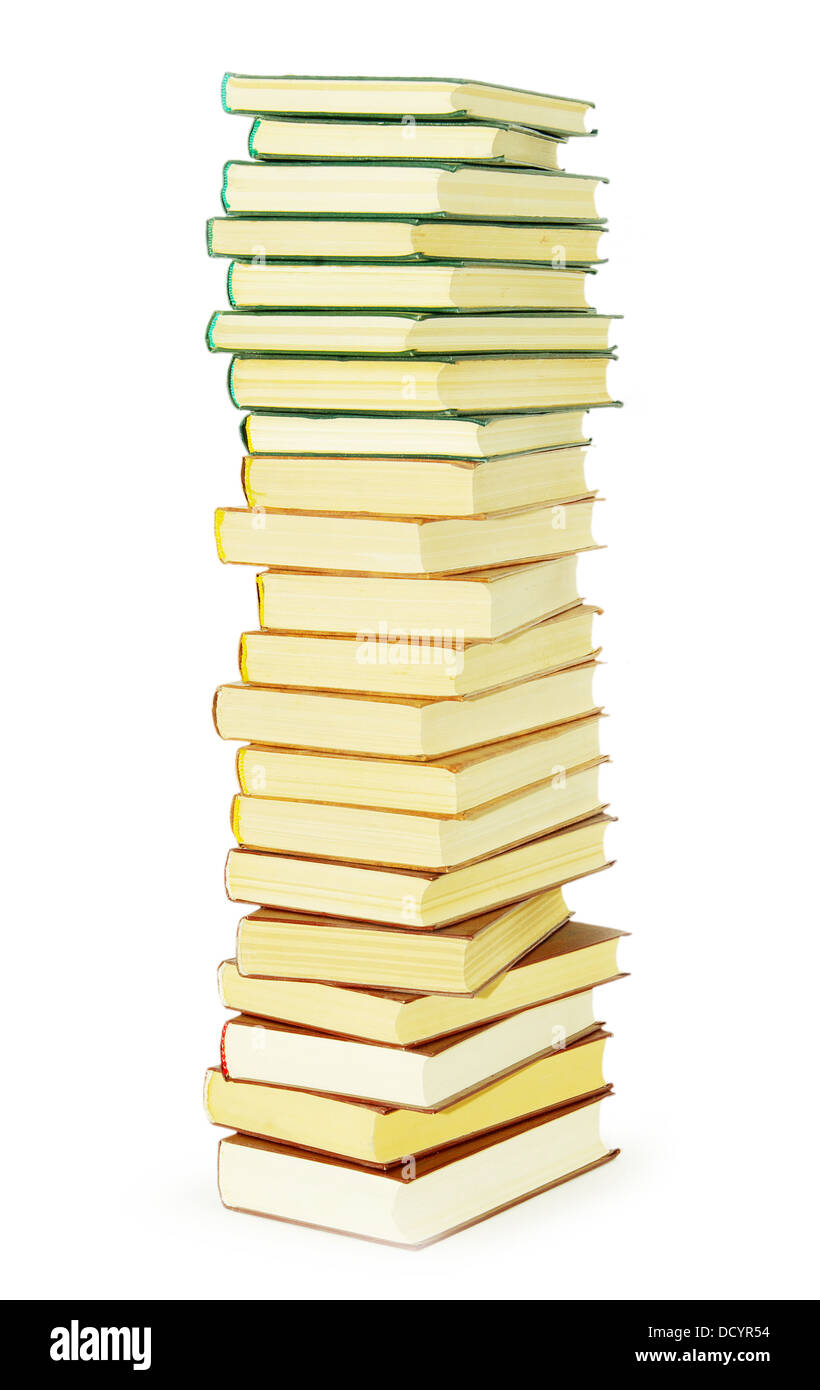 Stack of books Stock Photo - Alamy
