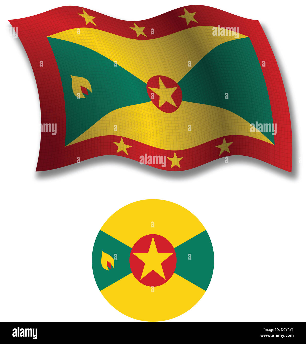 Grenada official flag hi-res stock photography and images - Alamy