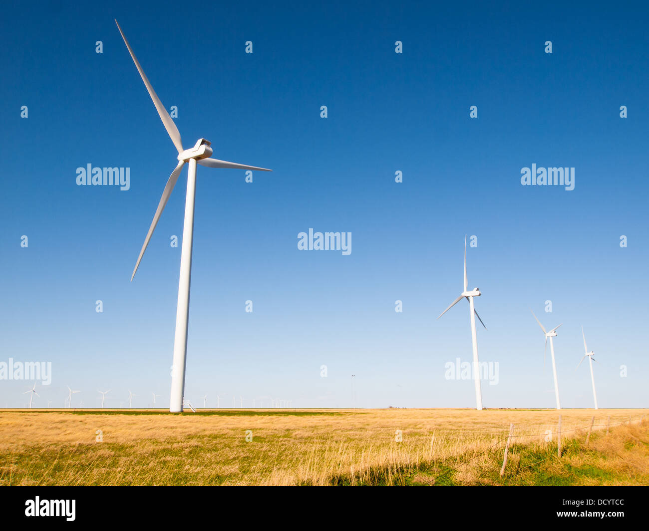Wind turbines farm in Limon, Colorado Stock Photo - Alamy