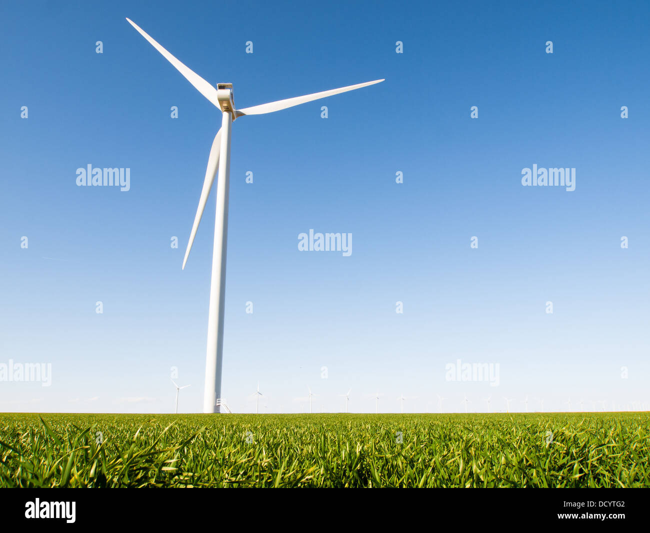 Wind turbines farm in Limon, Colorado Stock Photo - Alamy