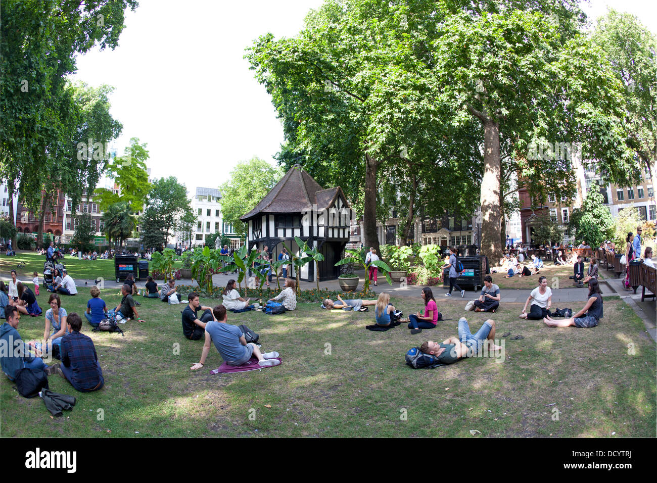 Soho Square London UK Stock Photo - Alamy