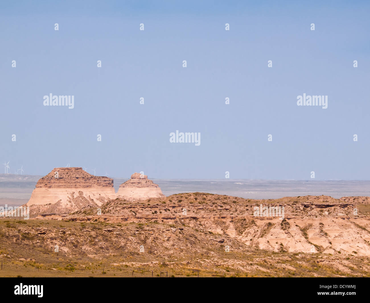 The Pawnee Buttes are two prominent buttes located within the Pawnee ...