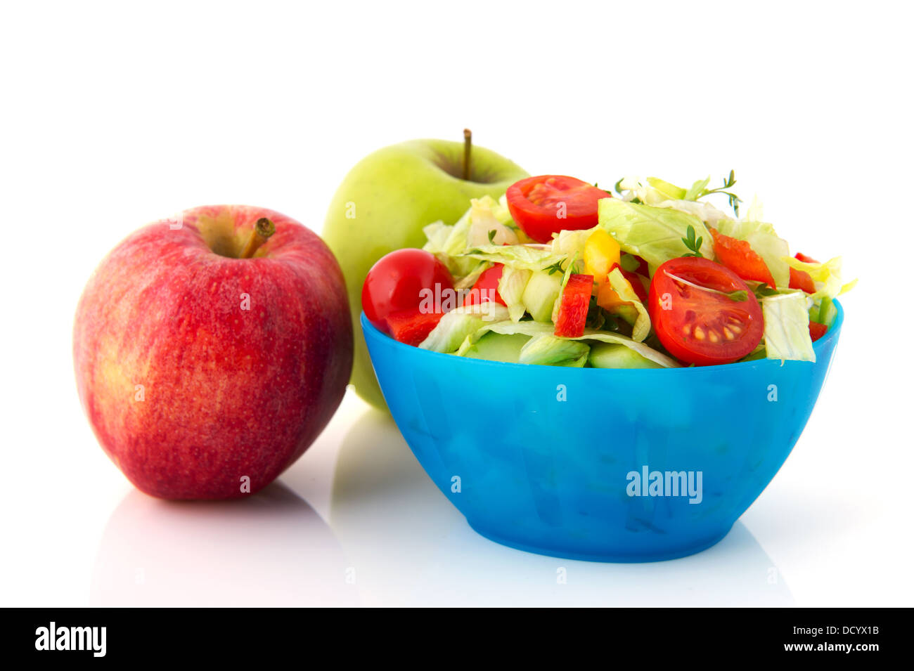 Bowl of mixed salad isolated hi-res stock photography and images - Alamy