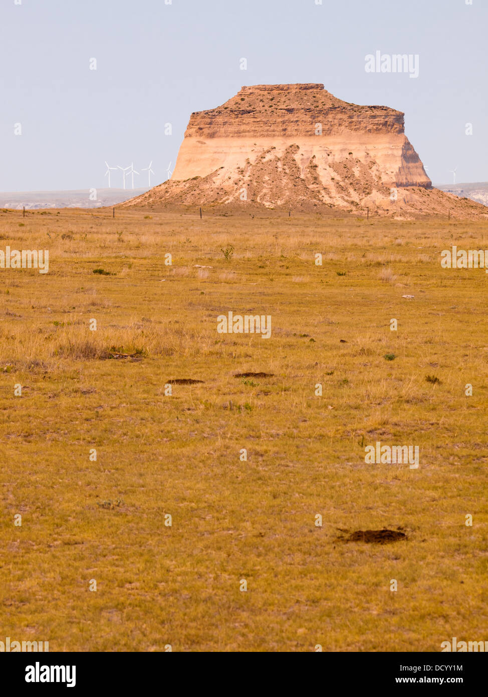 The Pawnee Buttes are two prominent buttes located within the Pawnee ...