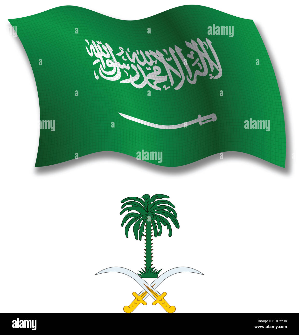 Saudi emblem hi-res stock photography and images - Alamy