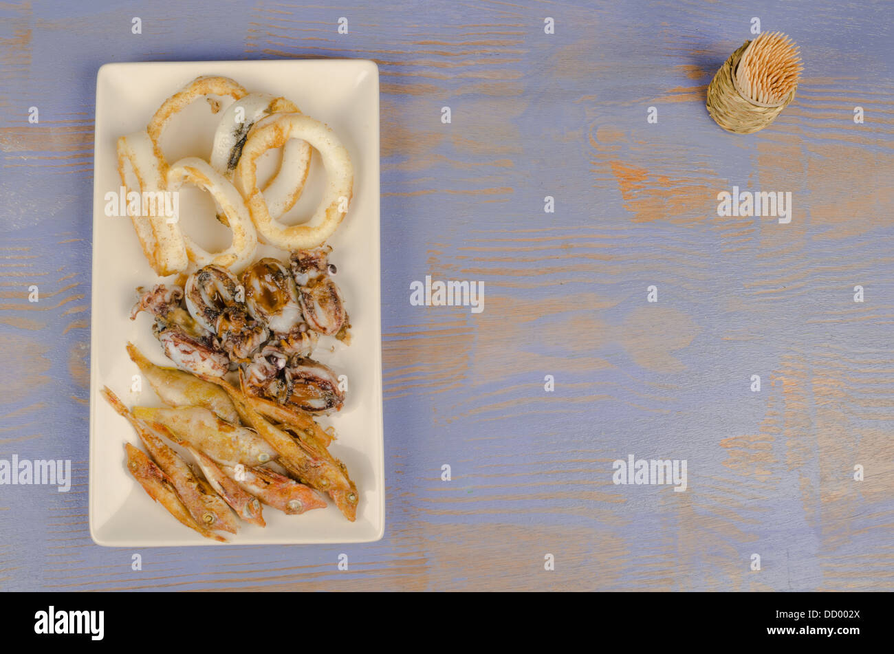 Fried fish tapa, a traditional Andalusian appetizer Stock Photo - Alamy